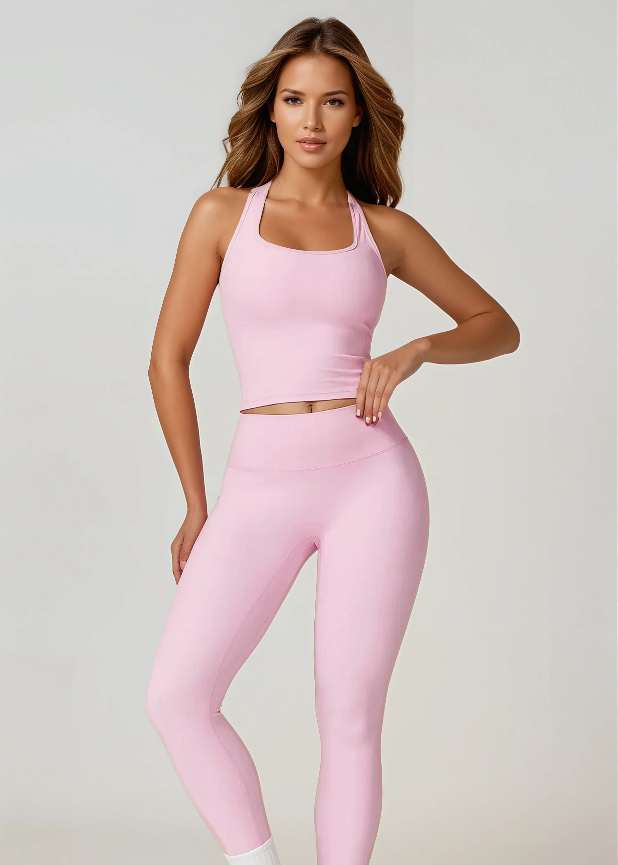 A&A ProSculpt Tank Racer Top & Leggings Set – PROBYAANDA